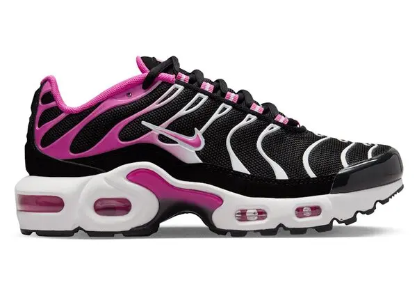 Nike Air Max Plus Sneakers - Black/white/laser Fuchsia