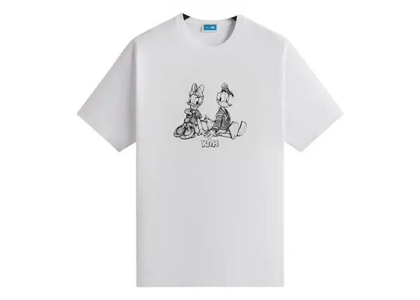 Kith Disney Donald Duck Sketch Vintage Tee Shirt - White