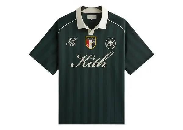 Kith Shadow Stripe Marcel Soccer Top - Stadium