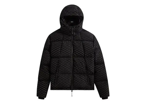Kith Monogram Midi Puffer - Black