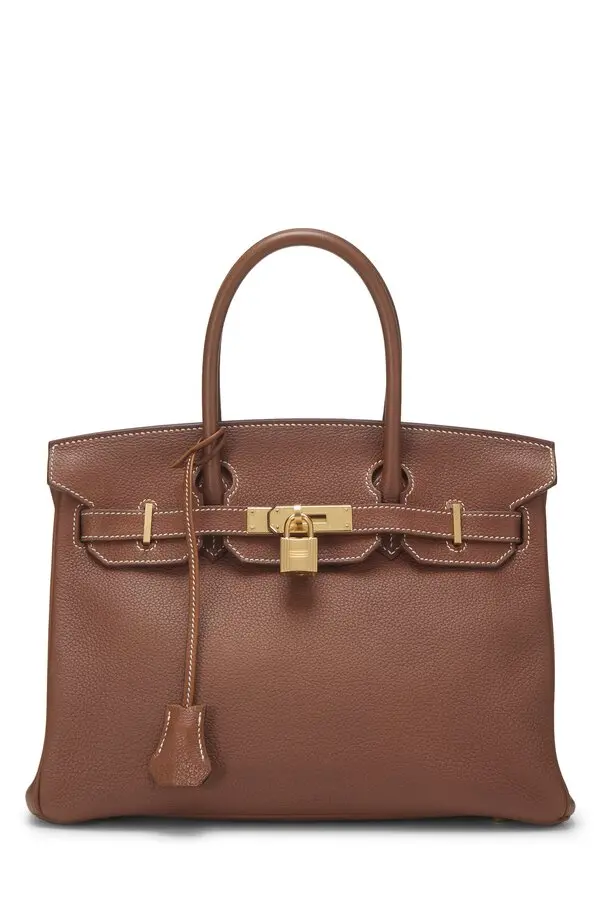 Hermès Fauve Barenia Faubourg Birkin 30 - Brown