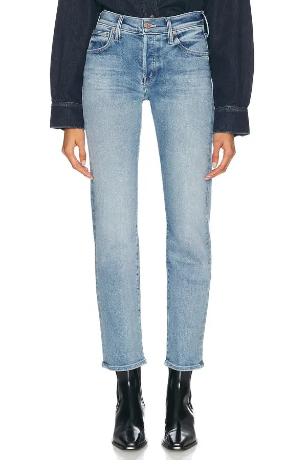 MOTHER The Mid Rise Hiker Hover Jeans