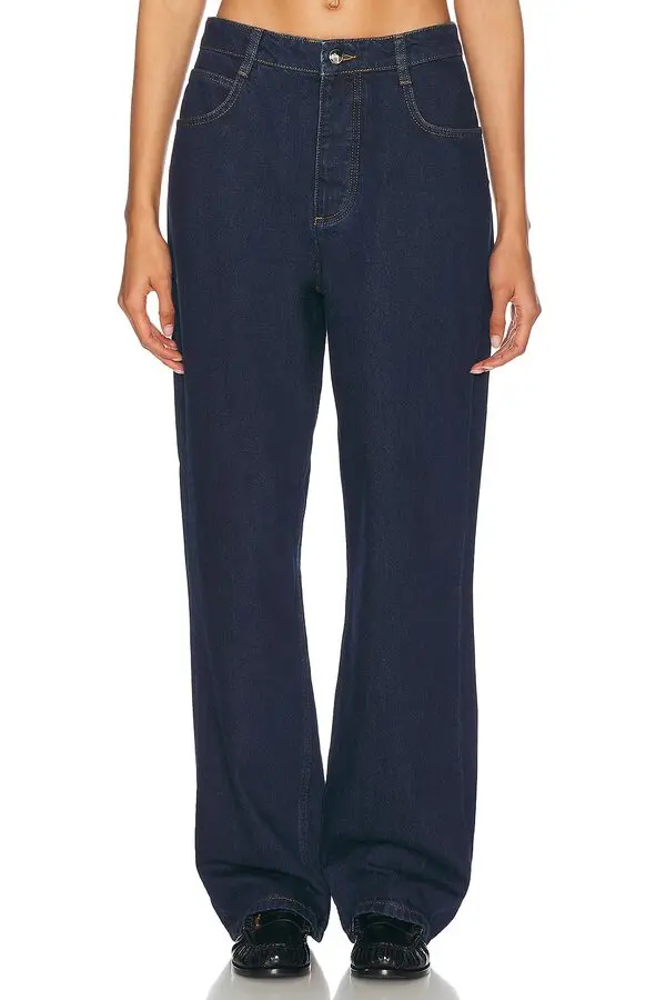Ronny Kobo Sade Jeans In Denim-dark