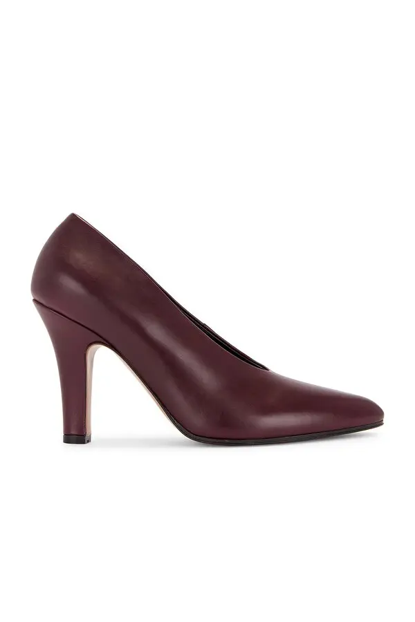THE ROW Prudens Pump - Bordeaubergine