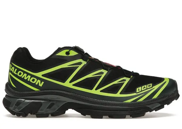 SALOMON Xt-6 Sneakers - Black/ponderosa Pine/green Gecko