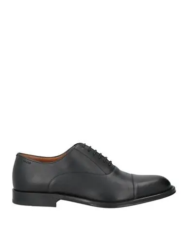 Bally Lace-Up Shoes Midnight Size Cow Leather In Black - 77  display picture 1