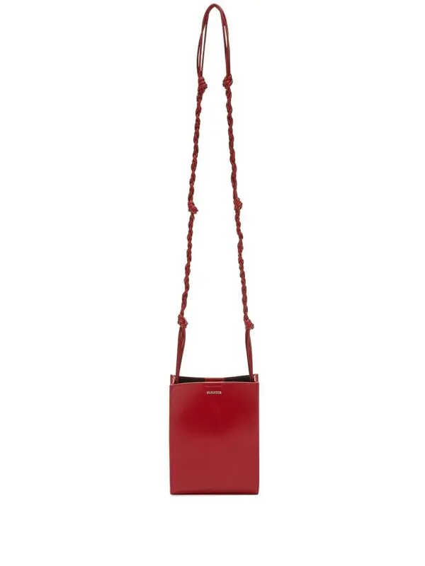 JIL SANDER Small Tangle Shoulder Bag - Red