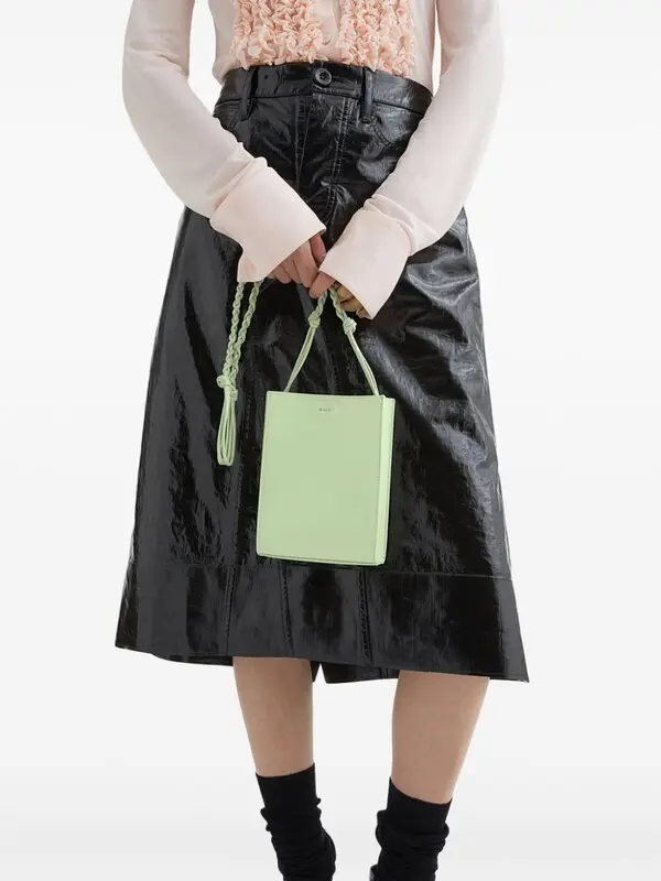 JIL SANDER Small Tangle Shoulder Bag - Green