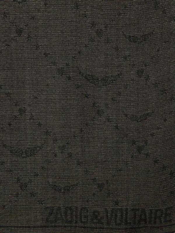 Zadig&Voltaire Glenn Monogram Scarf