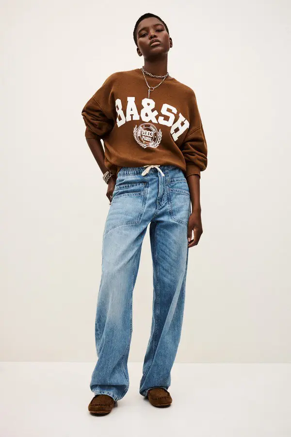 Ba&sh Mima Wide Leg Jeans