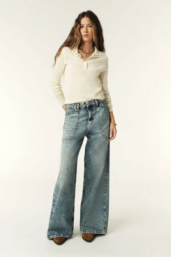 Ba&sh Mellou Wide-leg Jeans