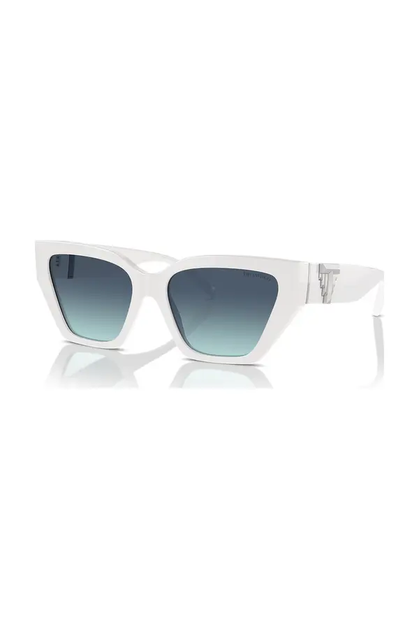 Tiffany Sunglass Hut Tiffany Cat Eye Sunglasses In White