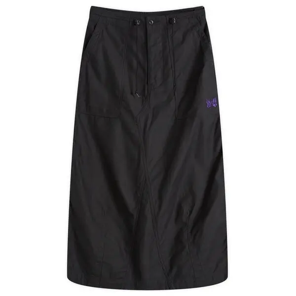 Needles String Fatigue Skirt - Black
