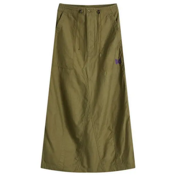 Needles String Fatigue Skirt - Olive