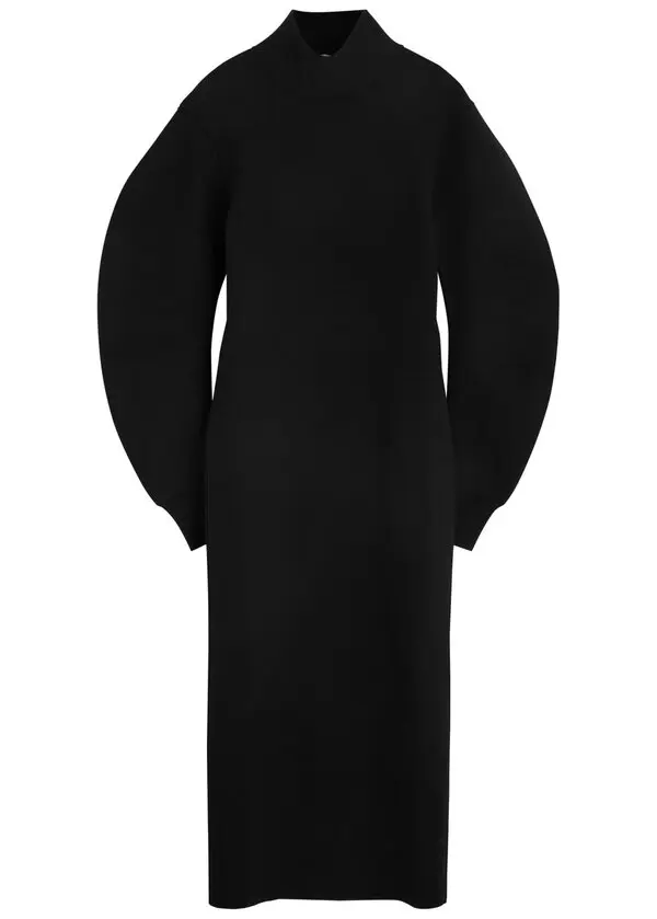 Khaite Storm Wool-blend Maxi Dress