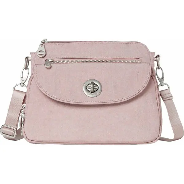 BAGGALLINI Calais Crossbody Bag - Blush Shimmer