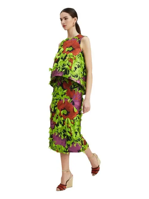 La DoubleJ Pencil Skirt - Wonderland Fil Coupe