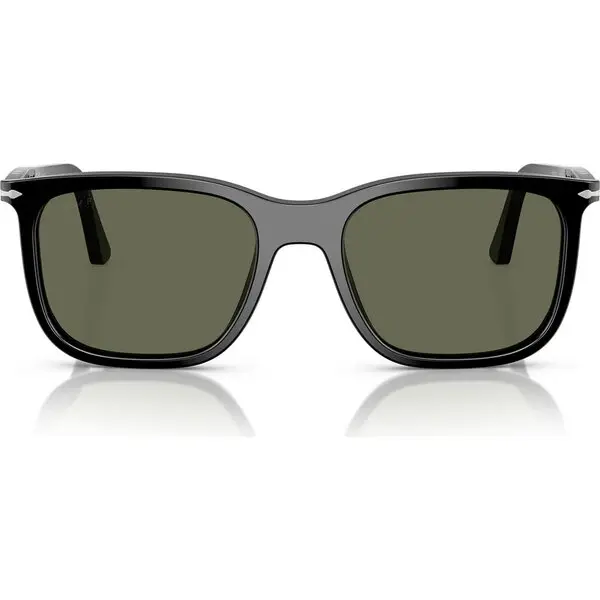 Persol 53mm Polarized Rectangle Sunglasses