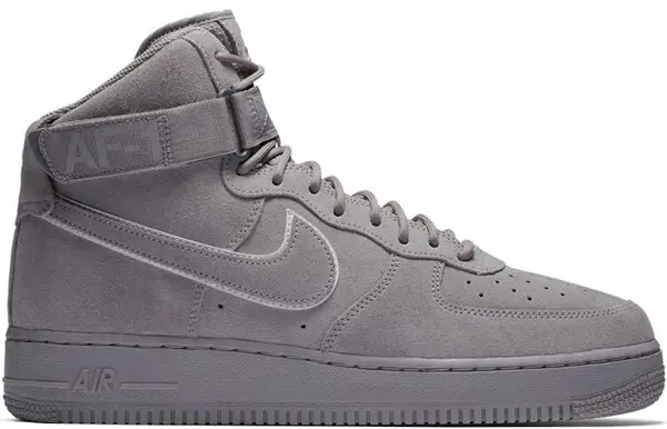 Nike Air Force 1 High-top Sneakers - Dark Stucco/twilight Marsh/summit White