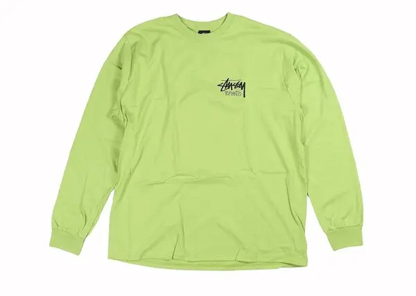 StüSsy Stock Toronto Long Sleeve T-Shirt - Tea | Editorialist