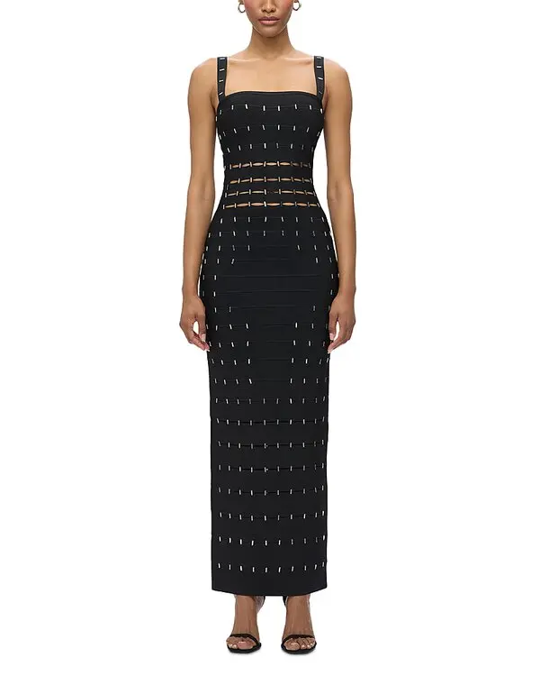 Herve Leger The Lillian Gown - Black
