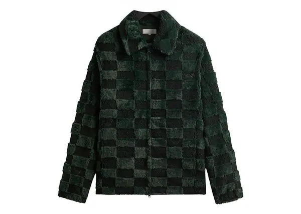 Kith Lloyd Faux Fur Coaches Jacket - Stadium | Editorialist