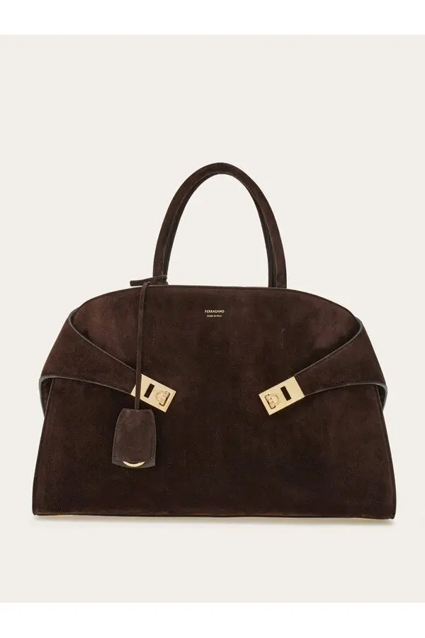 FERRAGAMO Hug Handbag - Red