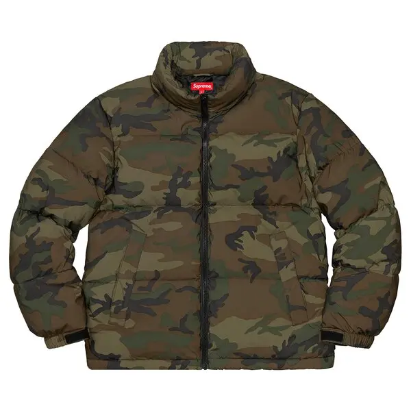 Supreme Reflective Camo Down Jacket - Multicolor
