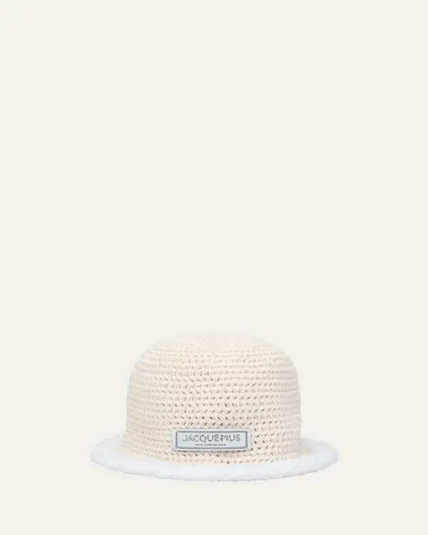 Jacquemus Le Bob Bordino Bucket Hat - Off White
