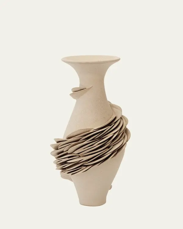 LORENE CAVAGNA CERAMIQUE Phi Stoneware Vase, 15