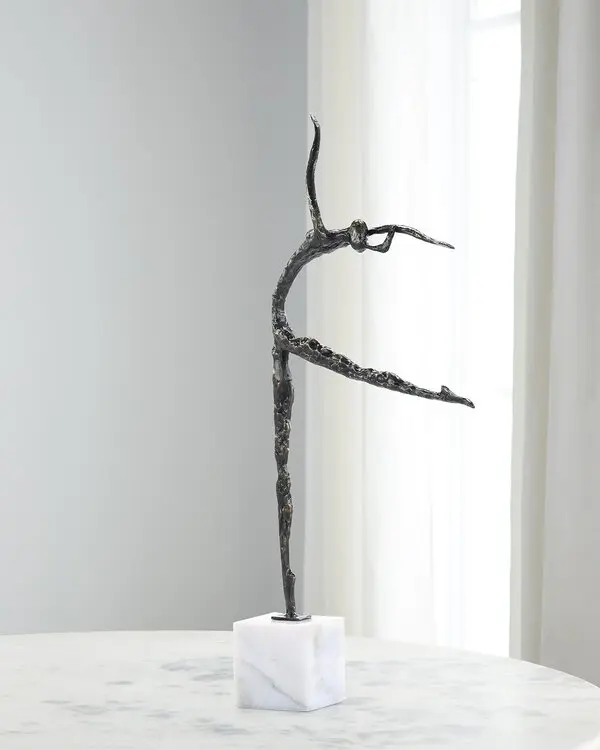 JOHN-RICHARD COLLECTION Arabesque 23" Sculpture On Marble Base