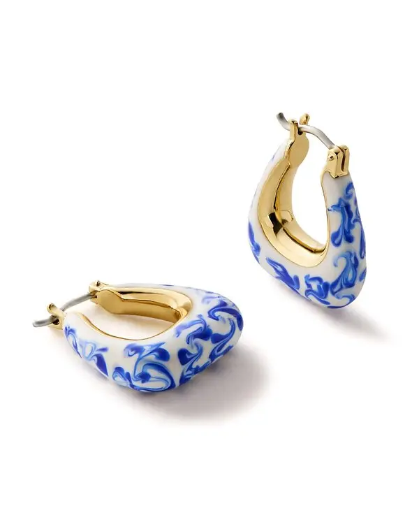 ANA LUISA Dakota Statement Hoop Earrings - Gold
