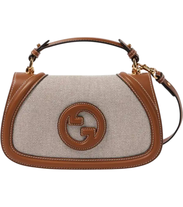 Gucci Blondie Small Leather-trimmed Tote Bag