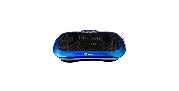 LIFEPRO Waver Vibration Plate Full Body Fitness Platform With Loop Bands For Weight Loss & Toning