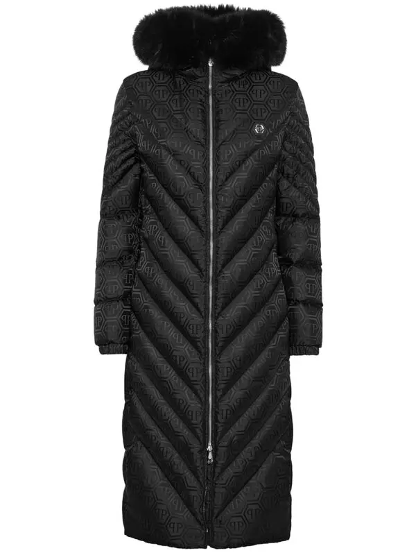 Philipp Plein Monogram Puffer Coat