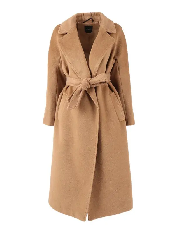Max Mara Belted Coat - Brown