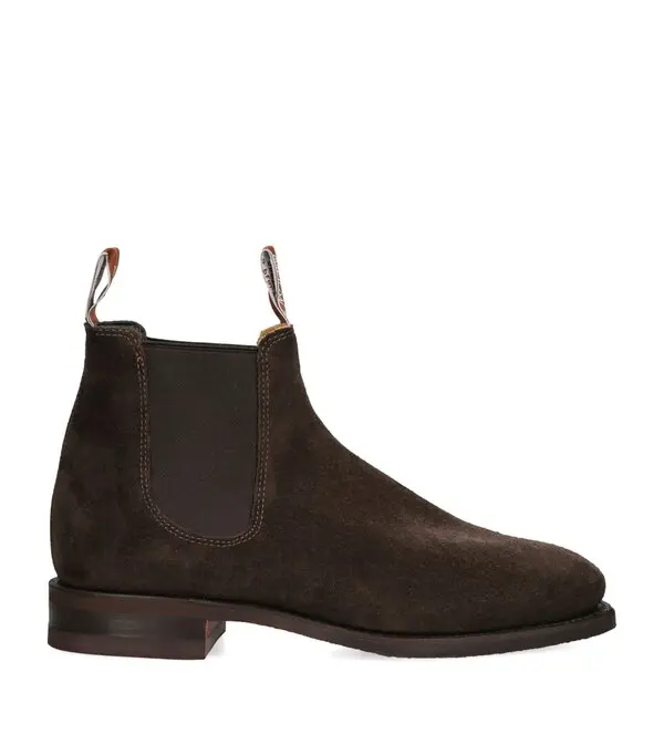 R.m. Williams Suede Ankle Boots - Brown