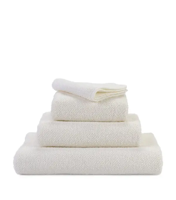 ABYSS & HABIDECOR Twill Face Cloth - Ivory