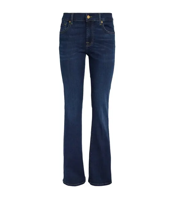 7 For All Mankind Bair Mid-rise Bootcut Jeans