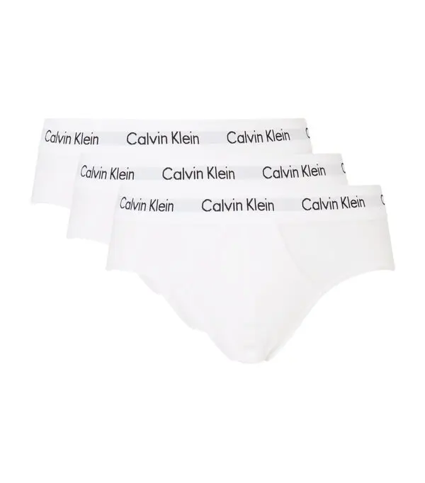 Calvin Klein Cotton Stretch Hip Briefs - White