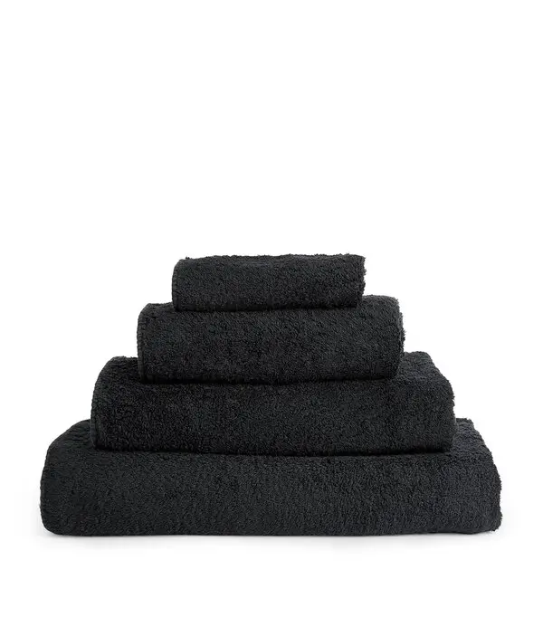 ABYSS & HABIDECOR Super Pile Face Towel - Black