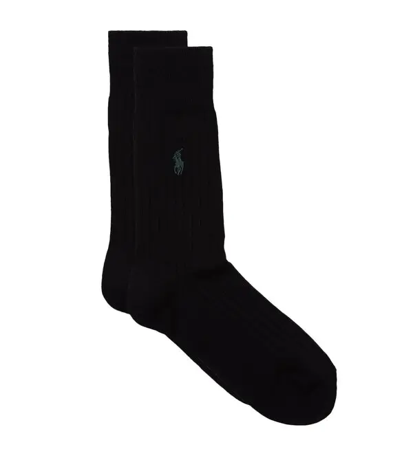 Ralph Lauren Short Socks - Black