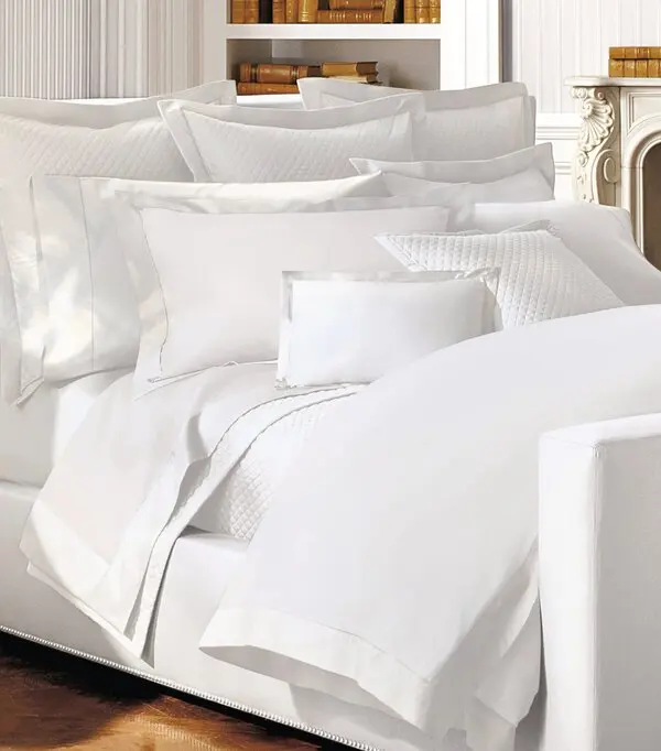 Ralph Lauren Langdon King Pillowcase Pair - White