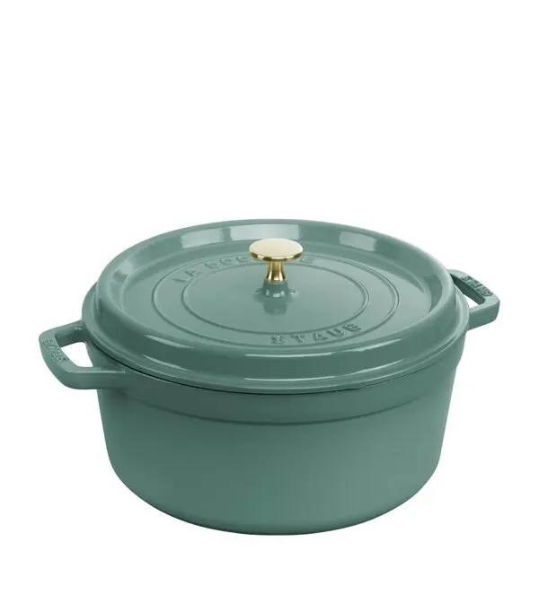 STAUB Round Cocotte - Green