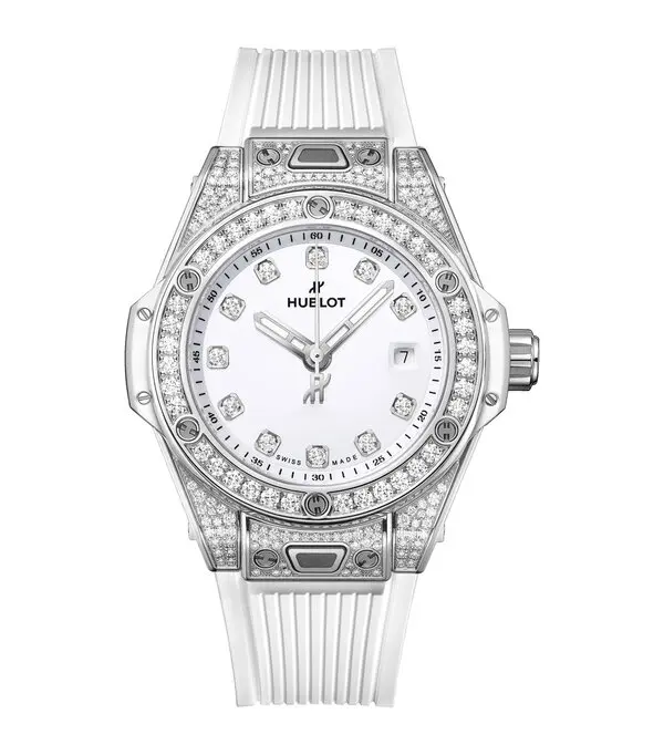 HUBLOT Stainless Steel And Diamond Big Bang One Click Automatic Watch