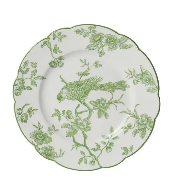 Bernardaud Porcelain Albertine Salad Plate - Green