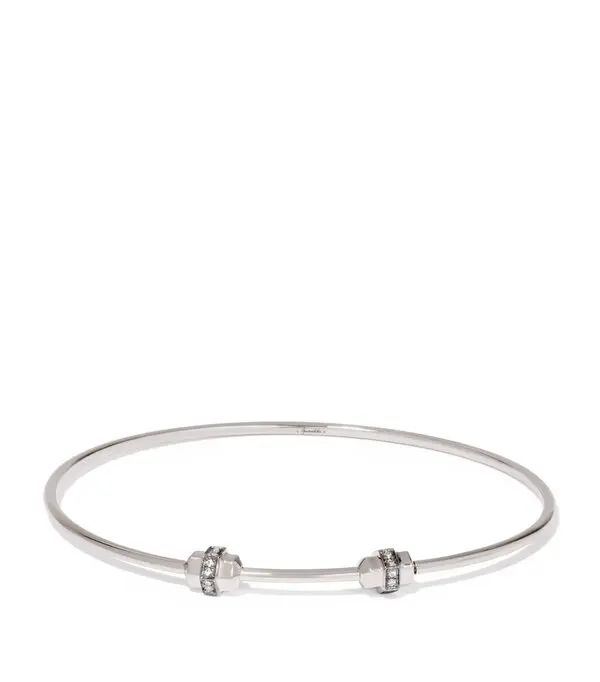 Annoushka Gold And Sapphire Charm Bangle - White