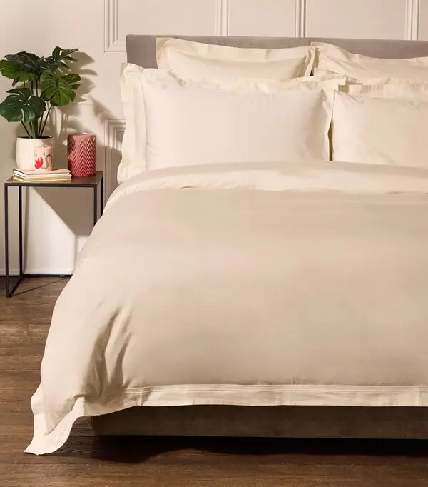 Harrods Brompton Ii Oxford Pillowcase Pair - Ivory