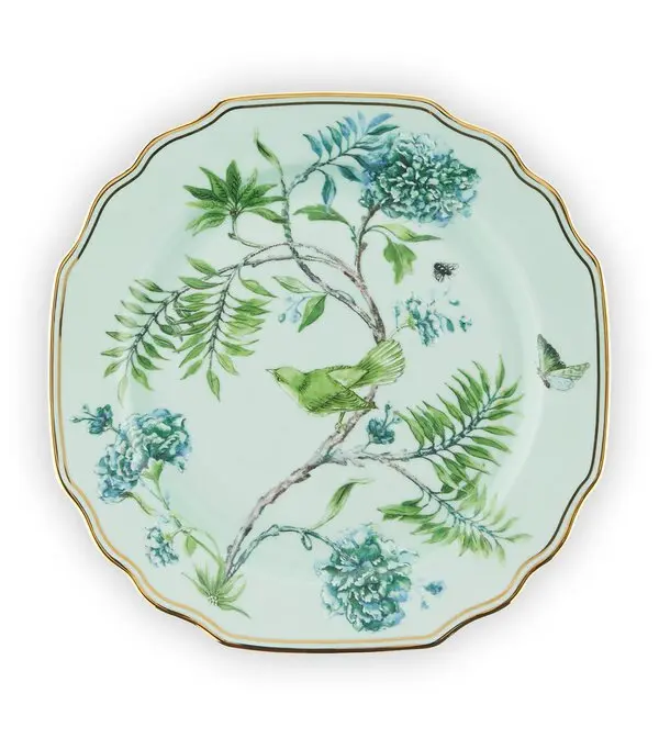 AQUAZZURA Set Of 2 Secret Garden Dessert Plates