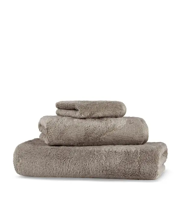 HAMAM Organic Cotton-modal Glam Guest Towel - Blue
